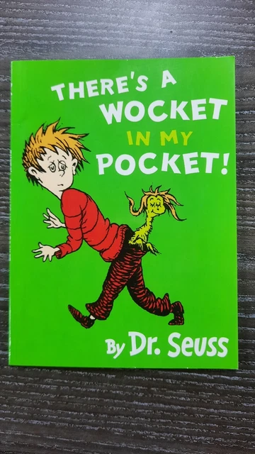 THERE'S A WOCKET In My Pocket: Blue Back Book by Seuss, Dr. Book The ...