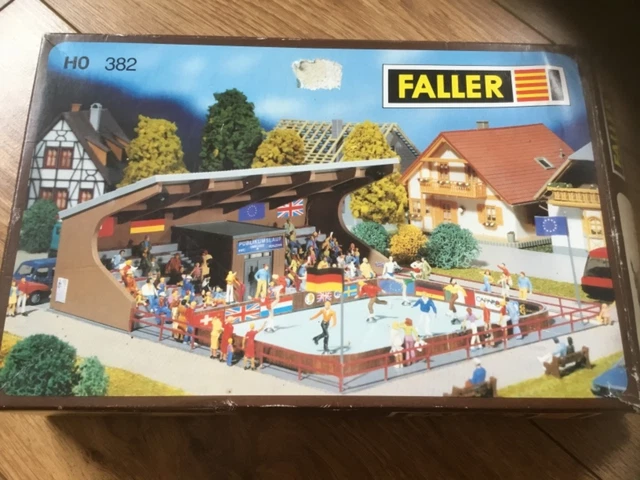FALLER “SKATING RINK With Motor” Model Ho #382 EUR 34,54 - PicClick FR