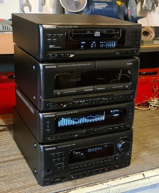 VINTAGE KENWOOD STEREO Component System Units/Cd/Tape Decks/Made In ...