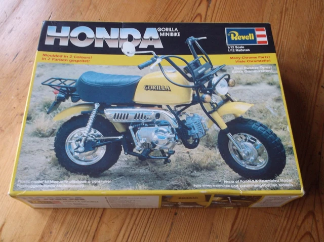 REVELL HONDA MINI/ monkey bike.1/12 th scale. £19.36 - PicClick UK