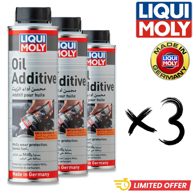 LIQUI MOLY MOS2 Engine Oil Additive 300Ml - Made In Germany - 2591 £9. ...