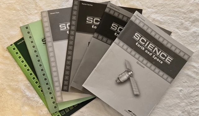 ABEKA SCIENCE EARTH and Space Student Quizzes Tests and Teacher Keys ...