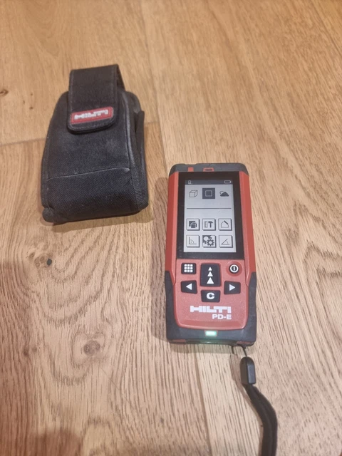 HILTI PD-E LASER Distance Measurement Device Meter £300.00 - PicClick UK