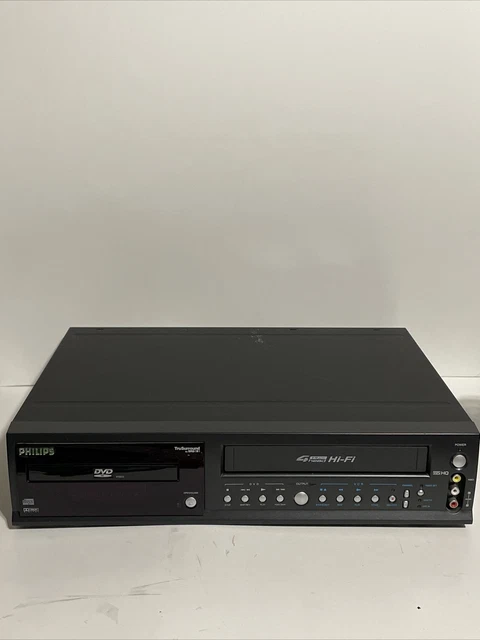 PHILIPS VCR VHS DVD Combo Player Recorder DV910VHS | No Remote $62.82 ...