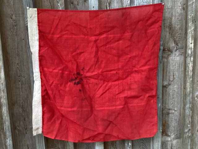 RARE OLD ANTIQUE ww2 german 1939 Kriegsmarine naval signals ww2 flag £ ...