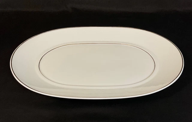 JOLIE GRAND PLAT Bernardaud Marli d'or Limoges France EUR 40,00 ...