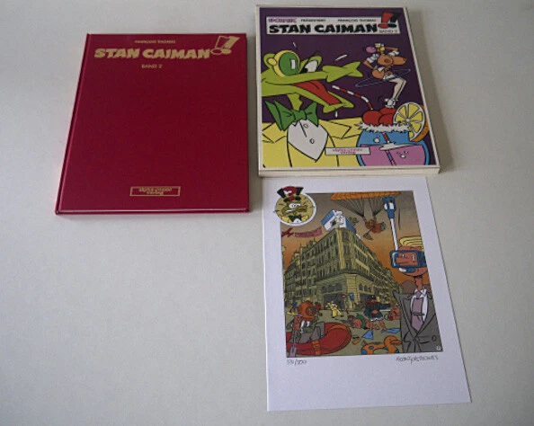 FRANÇOIS THOMAS: STAN Caiman 2, limite. Edizione lusso e grafica ...