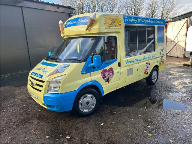 2012 FORD TRANSIT Ice Cream Van Gelmatic Icecream Machine Wmc Build ...