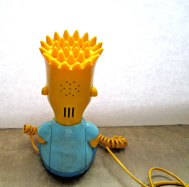 20TH CENTURY FOX Bart Simpson Telephone Columbia Tel-Com Simpsons-1990 ...