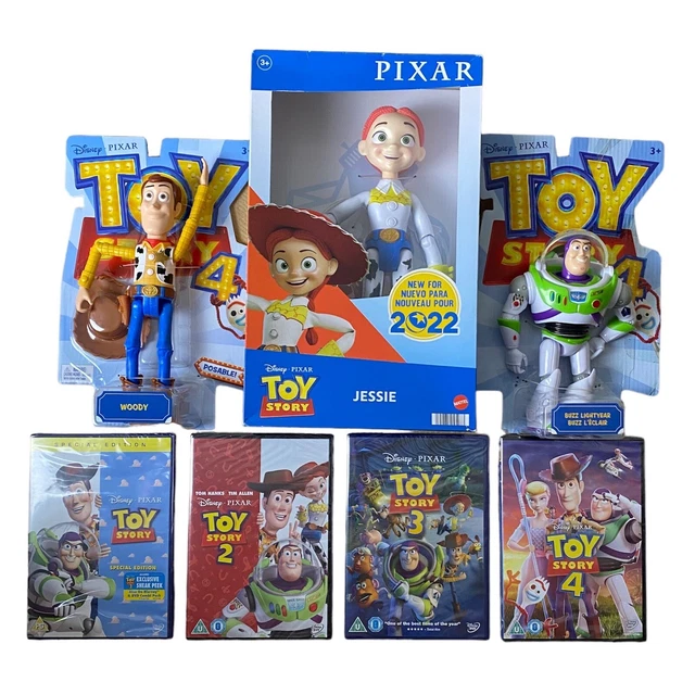 TOY STORY FIGURES And DVD Bundle Brand New Boxed Christmas Idea ...