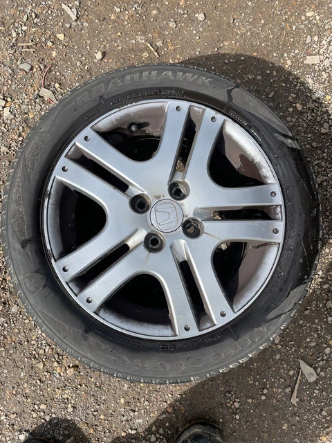 HONDA JAZZ ALLOY wheel mk2 02-08 6Jx15 4Stud 4x100 ET53 10 spoke grey ...