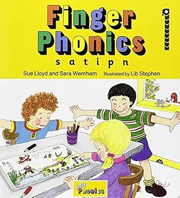 FINGER PHONICS: S, a, t, i, p, n (Jolly Phonics), Lloyd, Susan M ...