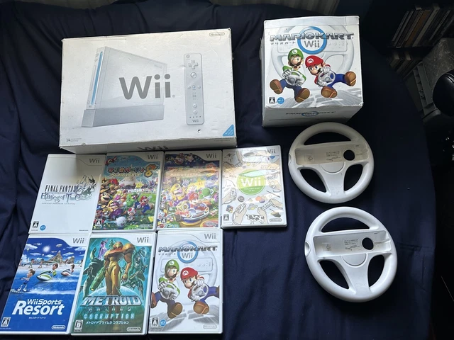 NINTENDO WII (JAPAN, NTSC-J) boxed console bundle £75.00 - PicClick UK