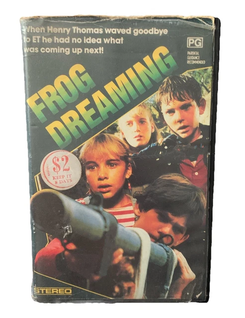 FROG DREAMING / The Quest AUS MOVIE VHS VIDEO 1980'S BIG CASE Ex Rental ...