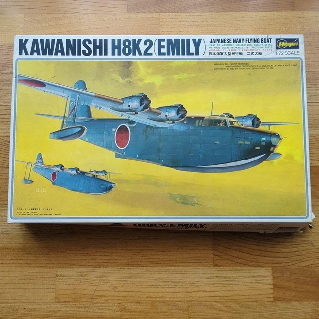 GRAND DIRIGEABLE 1/72 Kawanishi H8K2 Emily marine japonaise EUR 54,50 ...