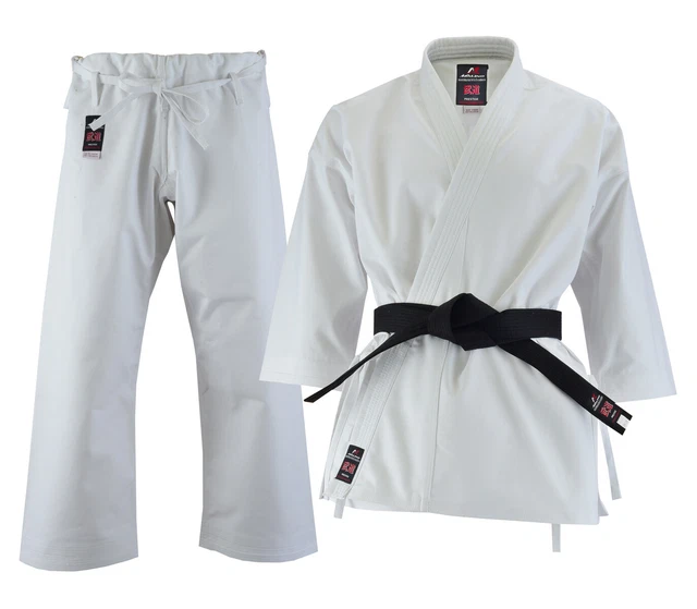 MALINO HEAVY WEIGHT Karate Gi Uniform 14oz 100% Cotton Canvas Both ...