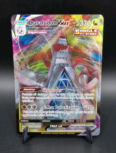 POKÉMON TCG DURALUDON VMAX Crown Zenith 104/159 Holo Ultra Rare £2.99 - PicClick UK