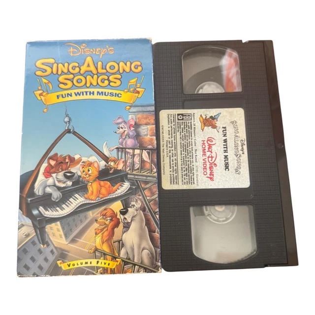 DISNEYS SING ALONG Songs - Fun With Music (VHS, 1989) £5.74 - PicClick UK