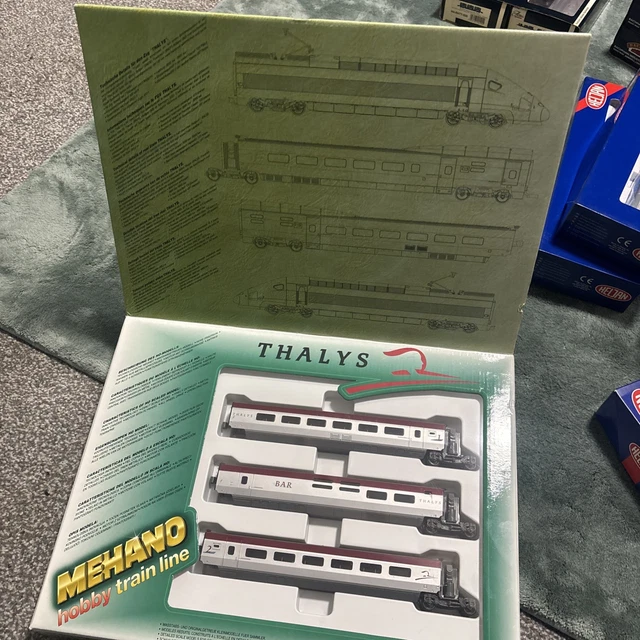 MEHANO THALYS 3 Coach Add On Set T678 Gauge H0 Boxed £35.00 - PicClick UK