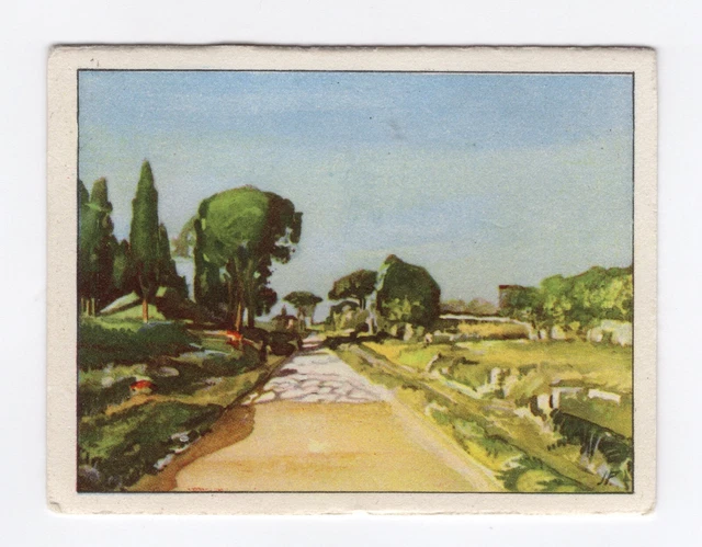 TRANSPORTATION TRADE CARD (Roman Road). #01 Appian Way, Rome $9.99 ...