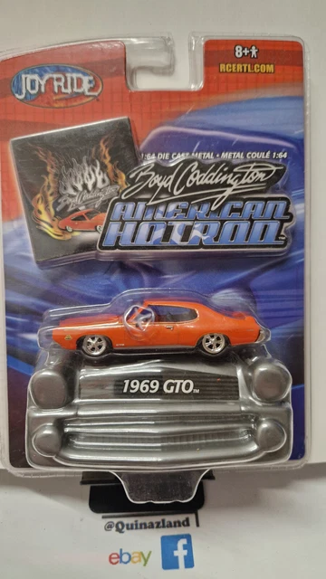 RACING CHAMPIONS ERTL Joyride 1969 Pontiac GTO ⚠️ Le rétroviseur est à ...