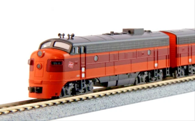 KATO 176-2302, N scale , EMD FP7A MILWAUKEE ROAD 90C £100.00 - PicClick UK
