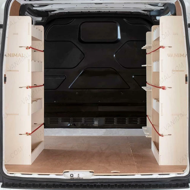 FORD TRANSIT CUSTOM L1 Triple Racking 3-Pack (Compartments + 4 Festool ...