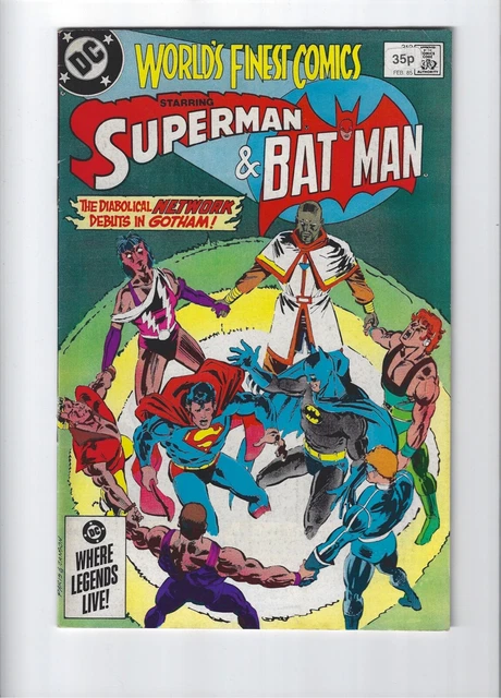 WORLDS FINEST COMICS #312 Superman & Batman (Feb 1985) The Diabolical ...