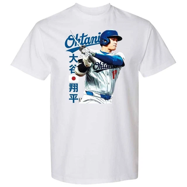 SHOHEI OTANI PLAYER Shohei Otani Tshirt Dodgers EUR 124,75 - PicClick FR