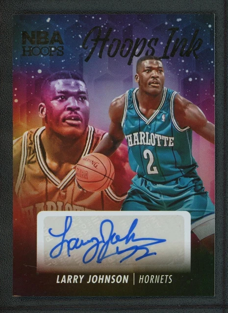 2023-24 LARRY JOHNSON Auto Panini Hoops Inchiostro Autografi EUR 17,98 ...
