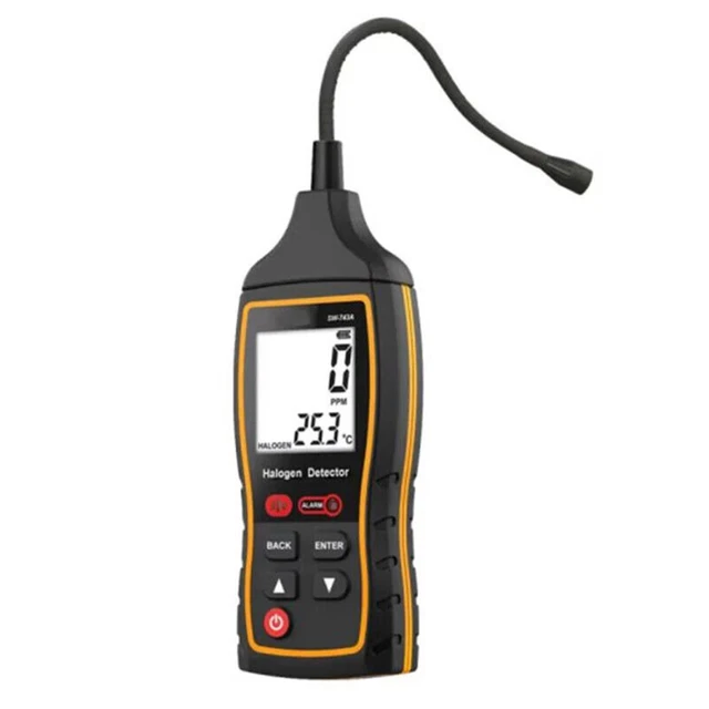 PORTABLE FOR HALOGEN Gas Detector for Halon Gas Detection in Fire ...