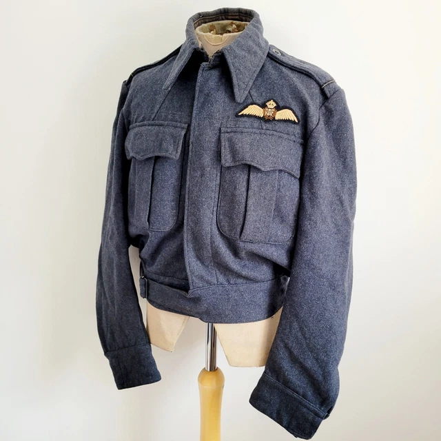 WW2 1943 DATED Raf Officers War Service Dress Blouse, Pilot Wings ...