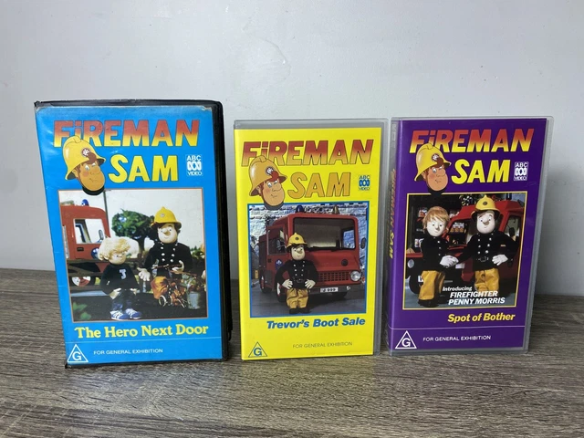 FIREMAN SAM ABC Video Bundle VHS PAL £35.73 - PicClick UK