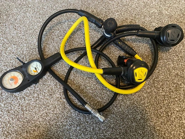 SCUBA PRO DIVE Regulator First Stage, Second Stage, and Console/Gauge ...