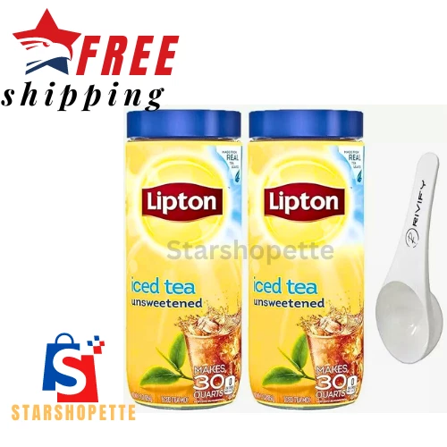 LIPTON UNSWEETENED ICED Tea, Mix, 30 qt (3 Ounce Pack of 2) $68.99 ...