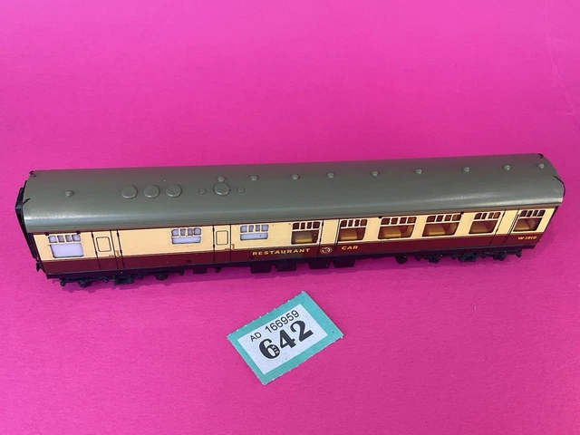 HORNBY DUBLO 4070 Restaurant Coach (WR), 2/3 Rail GC, No Box, W1910. £ ...