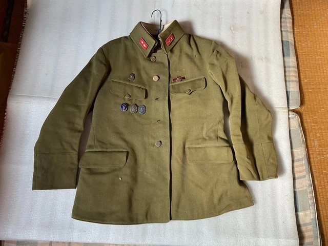 AUTHENTIC WWII JAPANESE Army IJA Officer Tunic M1938 Uniform £614.21 ...