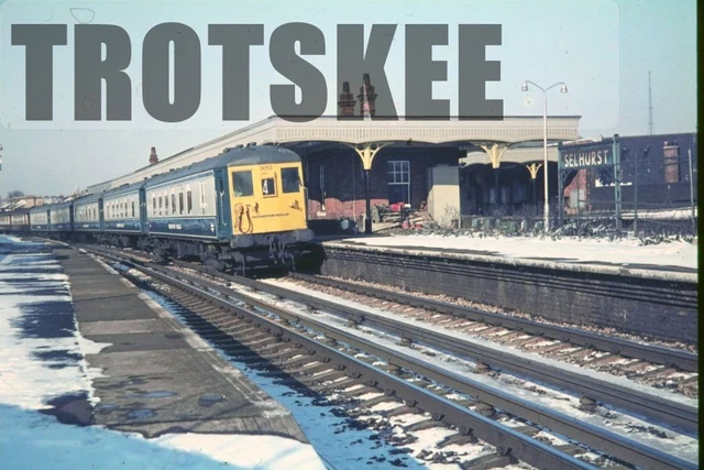 35MM SLIDE BR British Railway Electric EMU Class 403 5PUL 3052 Selhurst ...