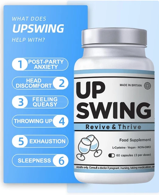 PARTY ESSENTIAL, UPSWING After Party Recovery Supplement for Easy ...