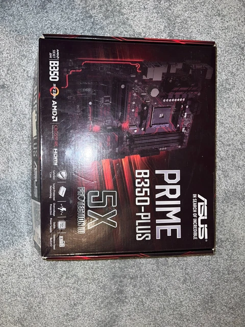 ASUS PRIME B350-PLUS ATX AM4 Motherboard £73.50 - PicClick UK
