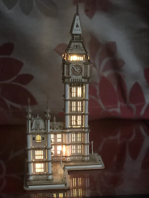 3D BIG BEN Wooden Jigsaw Puzzle Wood DIY Project Model Construction ...