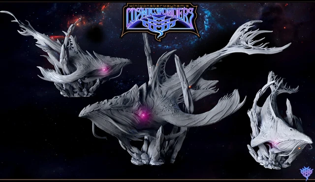 COSMIC MEGAPTERA V1 (230mm)/Space Bug/Alien/TTRPG/Wargaming/Mini ...