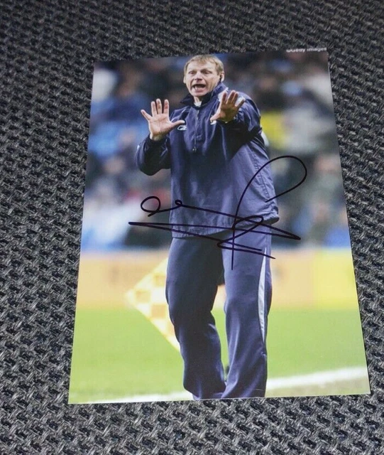 STUART PEARCE # MANCHESTER CITY / ENGLAND - 6x4 PHOTOGRAPH ORIGINAL ...