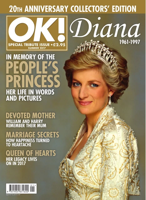 OK MAGAZINE PRINCESS Lady Diana 1961-1997 20TH Anniversary Collector's ...