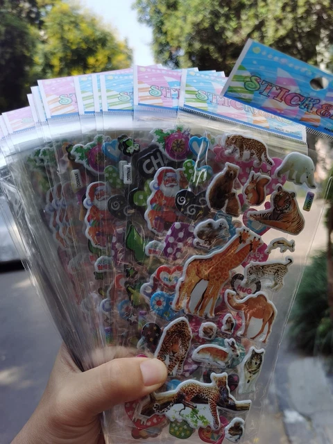 RANDOM 1 SHEET Stickers Teacher Rewards Kids Children Crafts Kids Gift ...