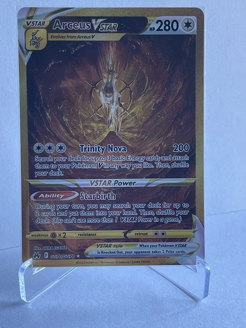 POKÉMON TCG ARCEUS VSTAR Crown Zenith: Galarian Gallery GG70/GG70 Holo Secret EUR 80,49 ...
