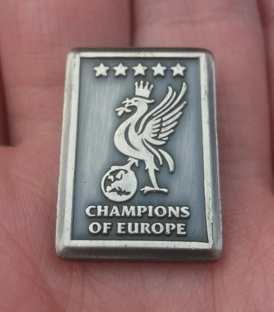 LIVERPOOL CHAMPIONS OF Europe Pin Badge Lfc Rare £8.00 - PicClick UK