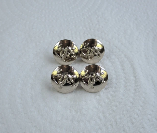 SET BRITISH ARMY:&ROYAL BORDER REGIMENT CUFF BUTTONS" (Small, 15mm ...