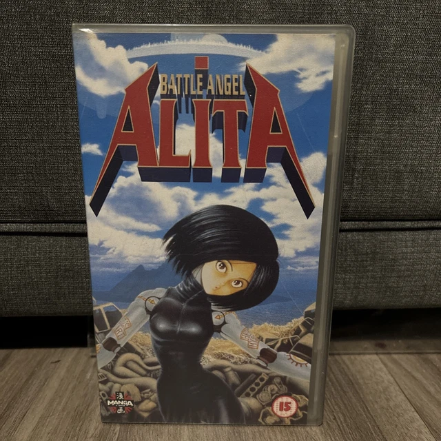 BATTLE ANGEL ALITA (Animated) (Dubbed) (VHS/SH, 1994) Video Tape Manga ...