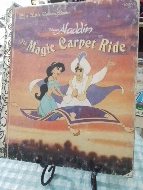 DISNEY'S ALADDIN MAGIC CARPET RIDE Little Golden Book 1994 New York ...